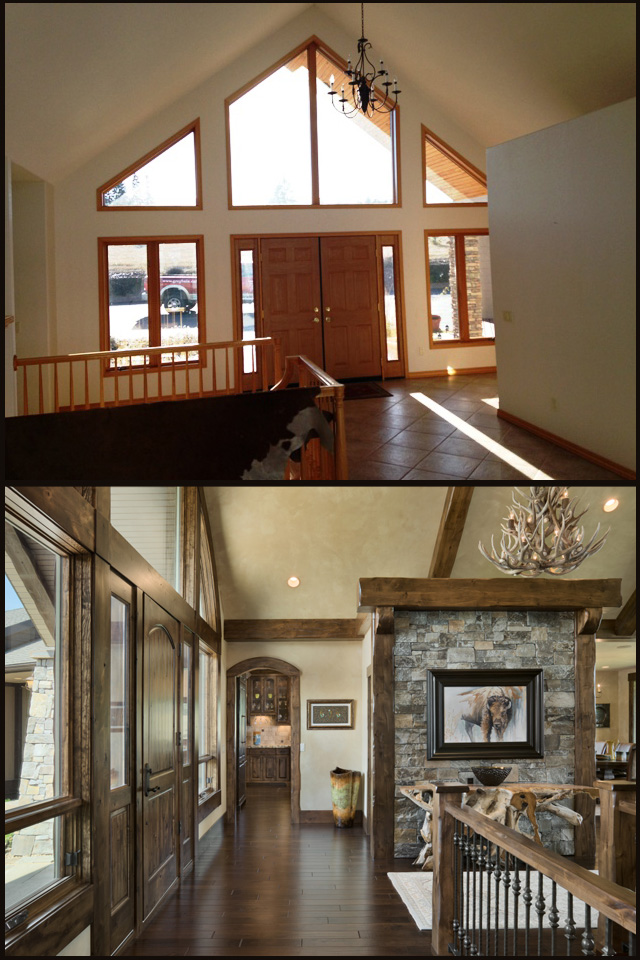 Viens Home Before and After